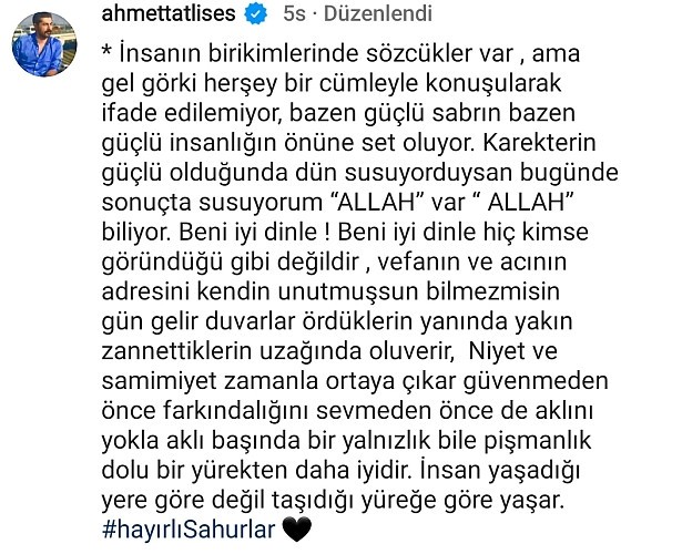 Ahmet Tatlı'dan zehir zemberek sözler, Perihan Savaş beğendi ... Ahmet Tatlı'dan zehir zemberek sözler, Perihan Savaş beğendi ...
